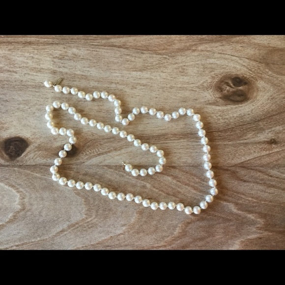 Marvello | Jewelry | Vintage Marvello Faux String Cream Pearl Necklace ...